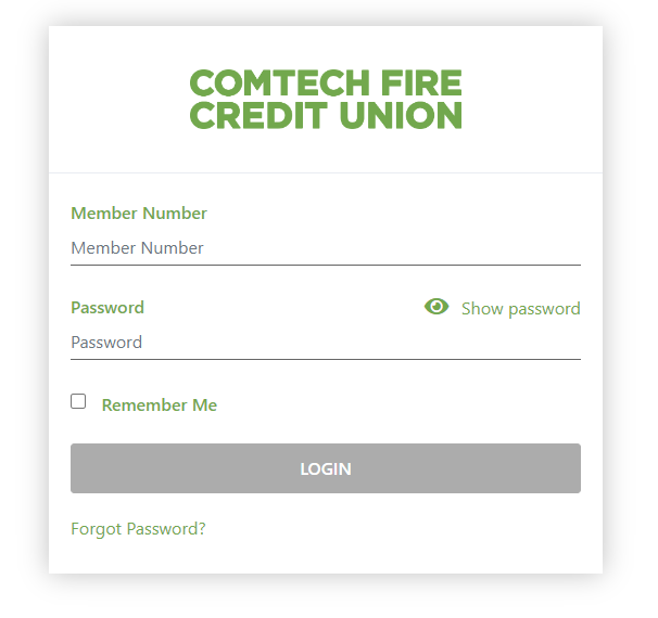 Comtech Fire Credit Union - 2-Step Verification